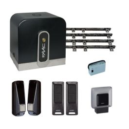 Faac Cyclo Kit 400 Intégral crémaillère incluse - Bakonline